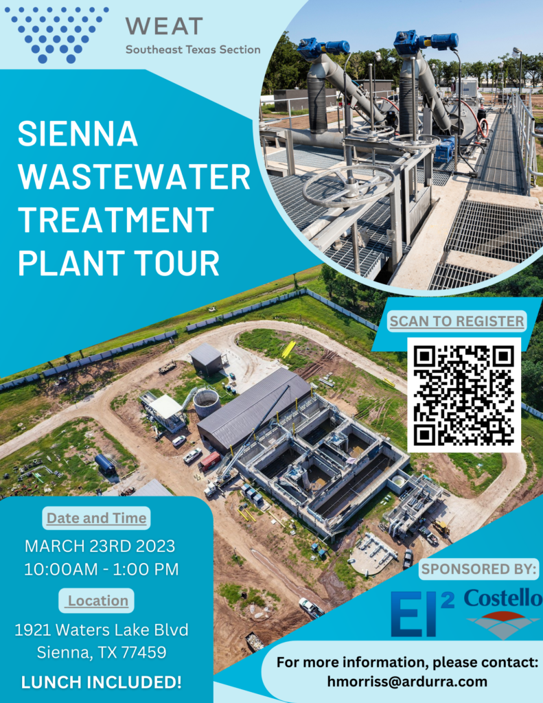 Sienna Wastewater Treatment Plant Tour - Water Environment Association ...