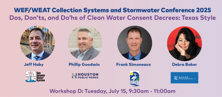 2025 WEF/WEAT- COLLECTIONS SYSTEMS AND STORMWATER CONFERENCE - Water ...